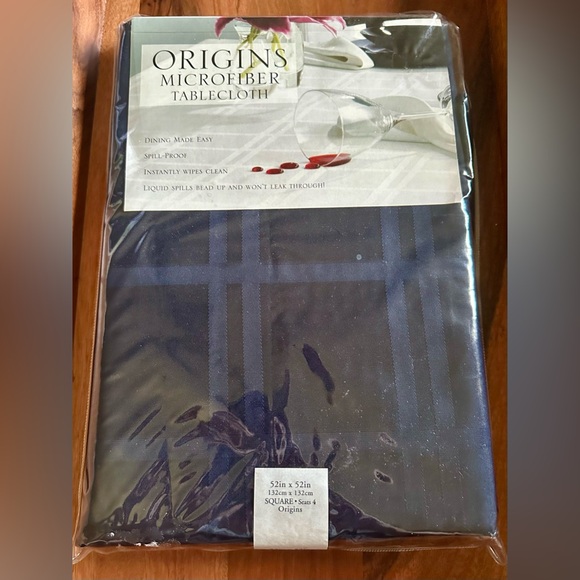 Origins | Dining | Origins Microfiber Tablecloth | Poshmark